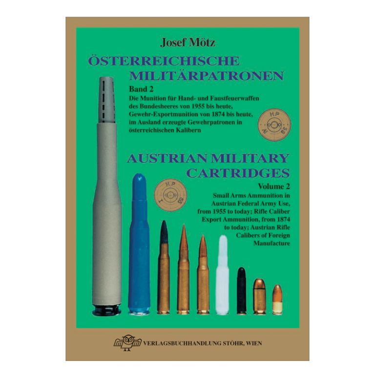 Austrian Military Cartridges Vol. 2 by Mötz - Mowbray Publishing